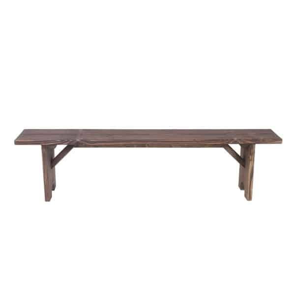 Farm Bench Rental - Atlas Party Rentals
